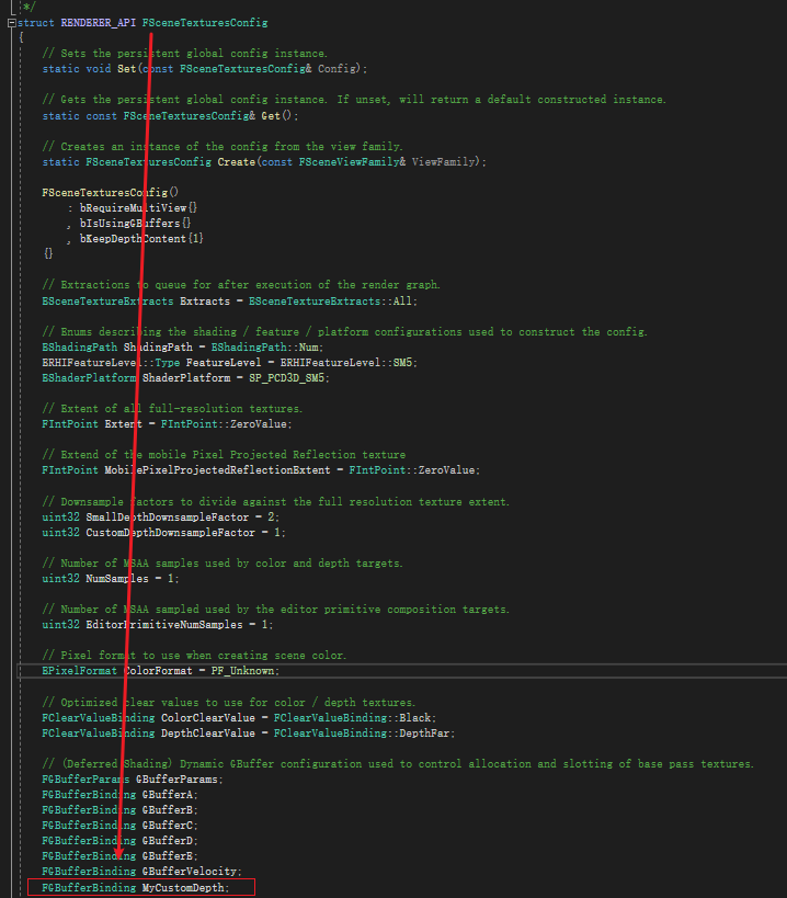 Creating a new GBuffer in Unreal5 | 风中追风